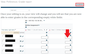 Grading in Gradebook Views – Moodle Faculty Certification Course