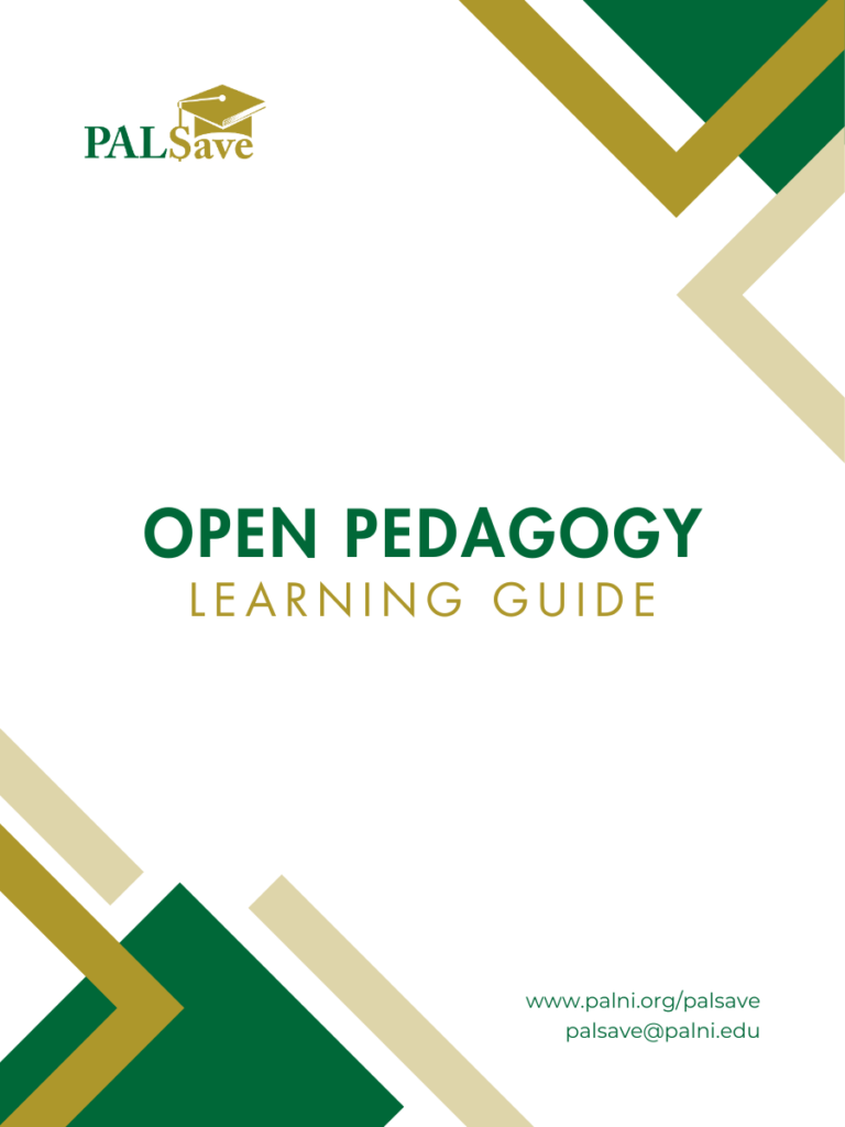 Open Pedagogy Learning Guide